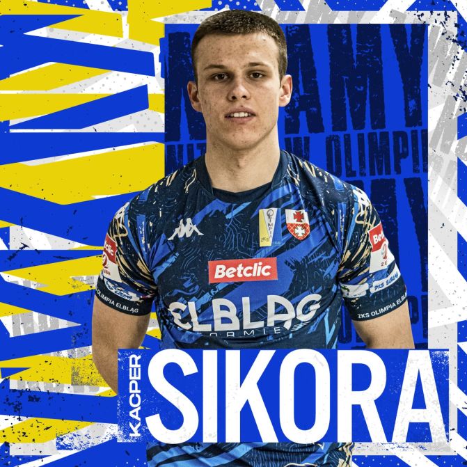 Kacper Sikora trafił do Olimpii Elbląg